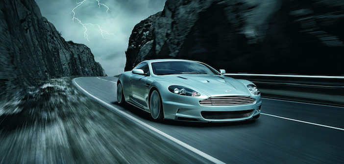 James Bond rolled his Aston Martin DBS in a chase scene in Quantum of ...