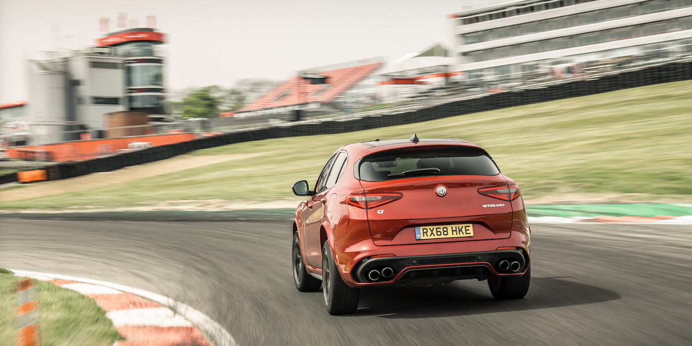 The Stelvio Quadrifoglio's Brands Hatch lap record | Vehicle Dynamics ...