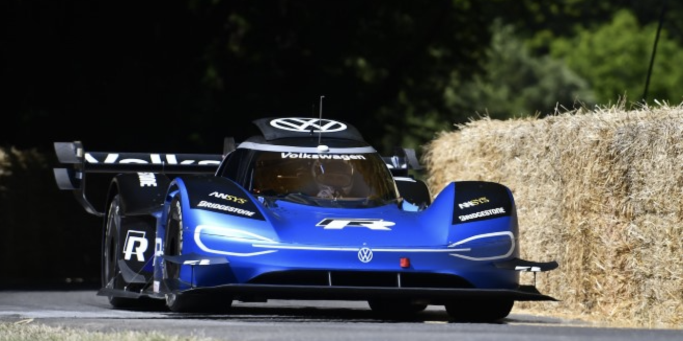 The VW ID.R now rules the Goodwood hill | Vehicle Dynamics International