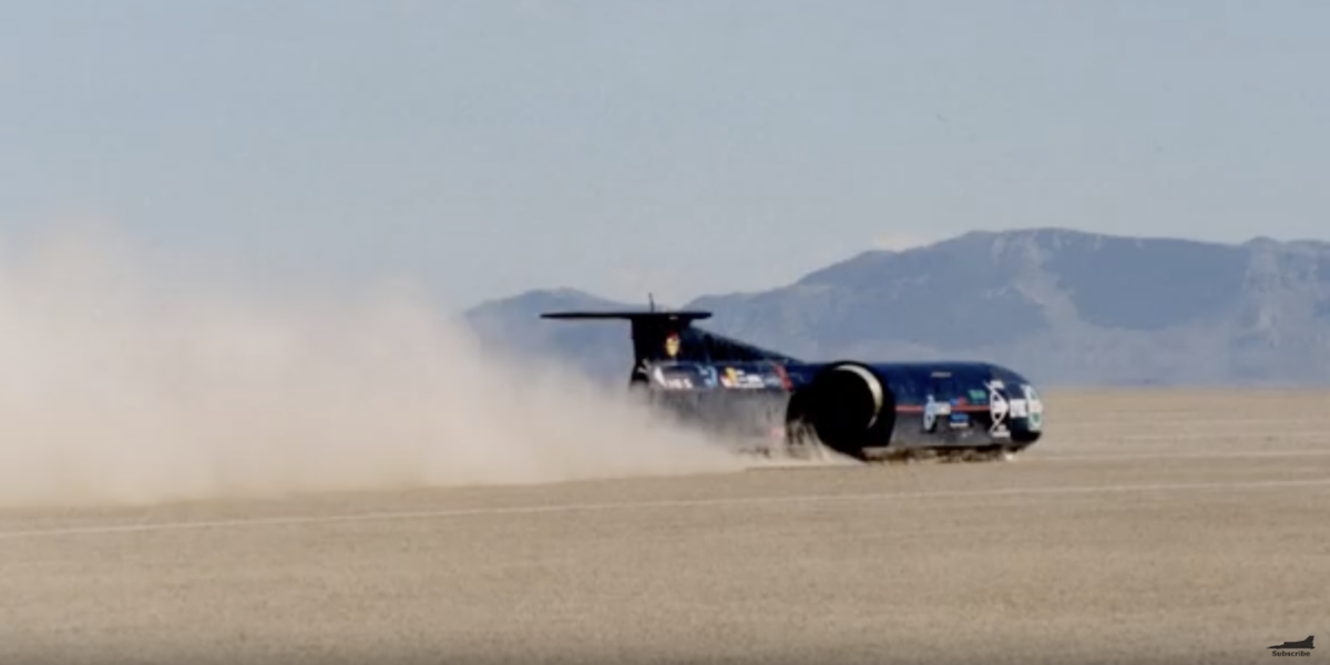 1997: Thrust SSC hit 763mph | Vehicle Dynamics International