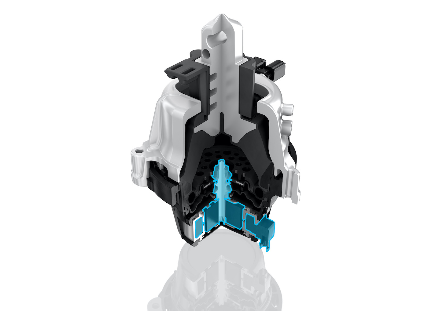 Active hydraulic mount reduces noise and neutralises vibration ...