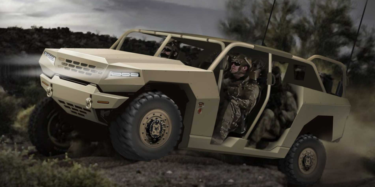 Kia is developing a platform for next-generation military vehicles ...