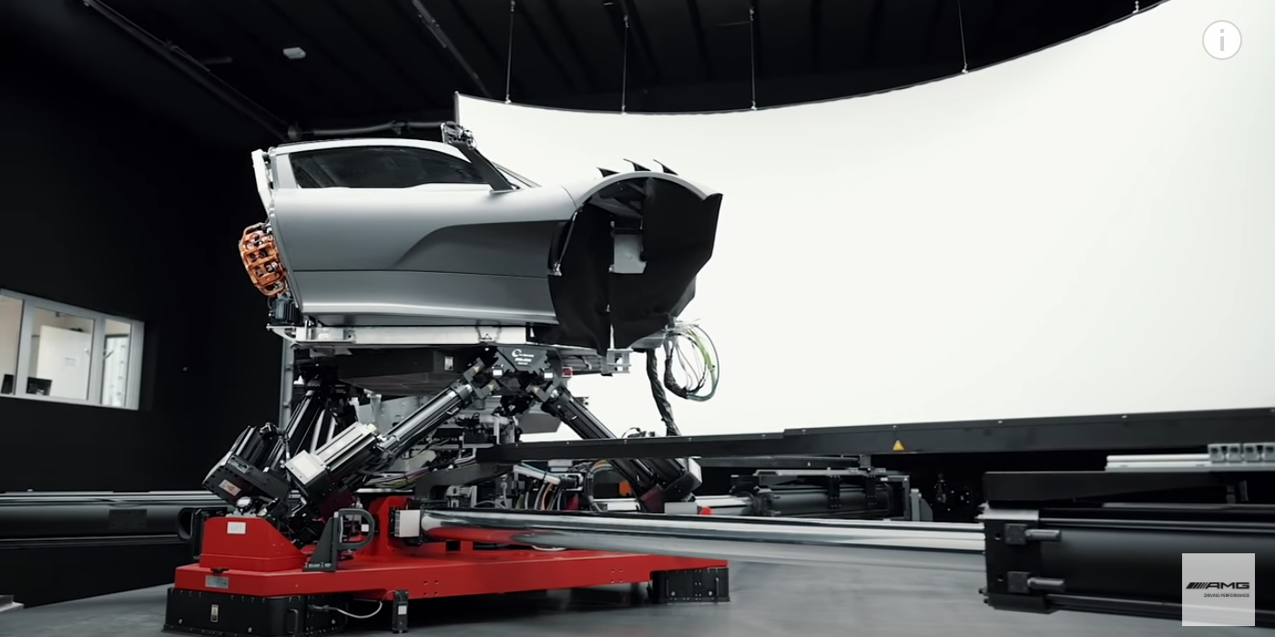 AMG kinematics: inside the driving simulator | Vehicle Dynamics ...