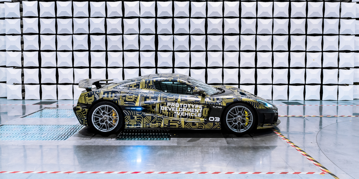 EMC testing the Rimac C_Two | Vehicle Dynamics International
