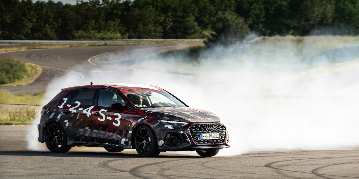Active rear-axle torque vectoring boosts the Audi RS 3’s dynamics ...