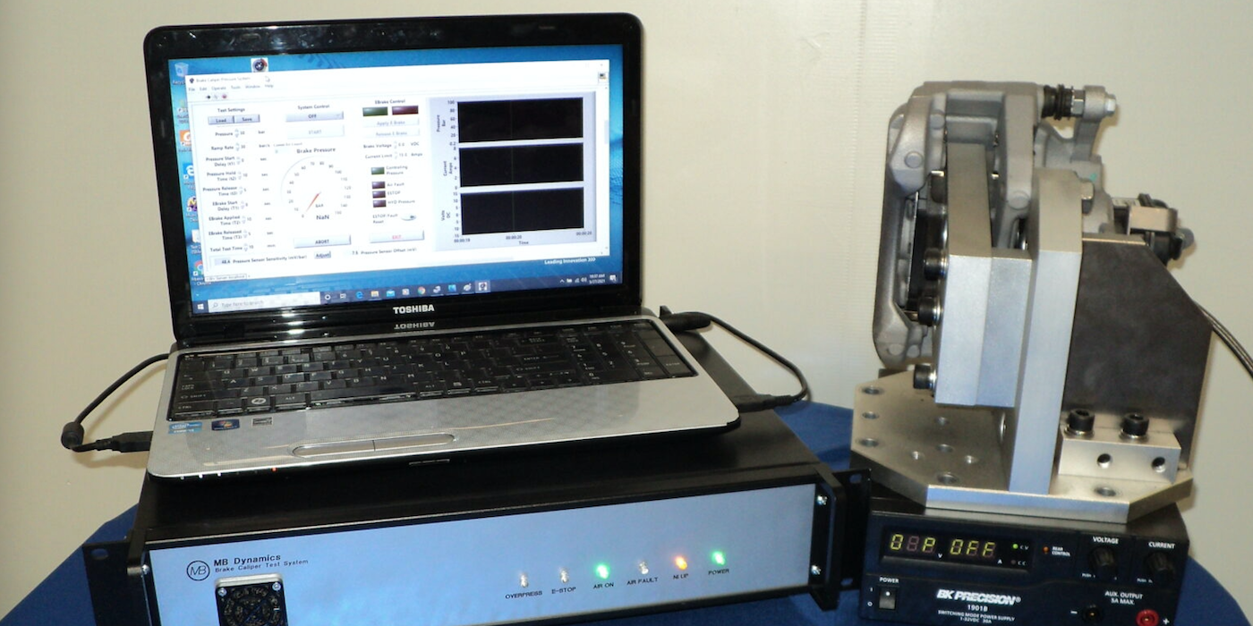 Test bench developed for hydraulic brake pressure and EPB R&D | Vehicle ...