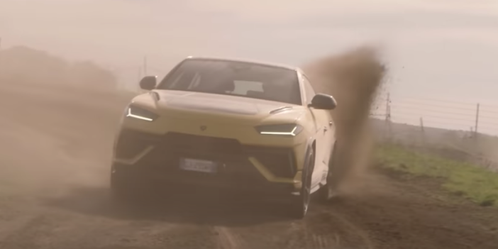 Trying out the Urus Performante rally mode | Vehicle Dynamics International