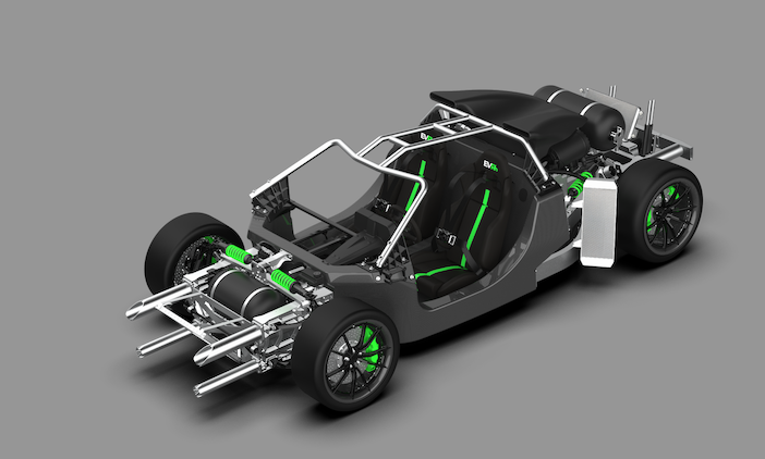 WAE reveals rolling chassis with hydrogen power | Vehicle Dynamics ...